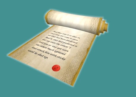 Second Life Marketplace - Tiggerworks Scroll making kit