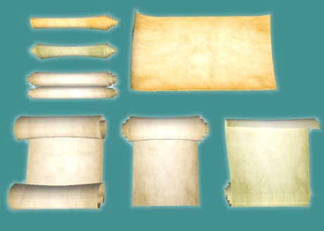 Second Life Marketplace - Tiggerworks Scroll making kit