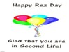 Second Life Marketplace - Happy Rez Rezz Day Rezzday Card