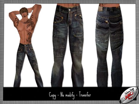 Second Life Marketplace - Men's Clothing, Accessories & More ~ Blue Men ...