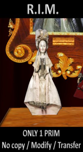 Second Life Marketplace - Baroque doll / muneca siglo XVIII