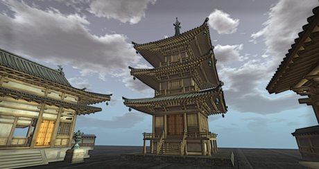 Second Life Marketplace - pine temple kit