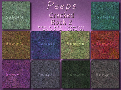 Second Life Marketplace - Peeps Textures Cracked Rock 2