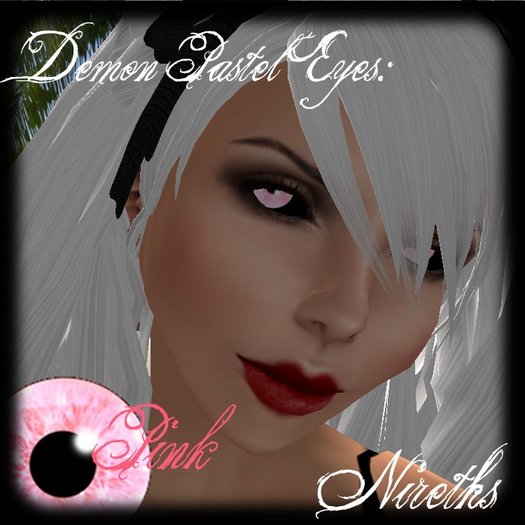 Second Life Marketplace - Demon Pastel Pink Eyes