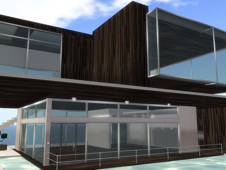 Second Life Marketplace - PROMO SALE Modern Architectural Luxury Pool ...