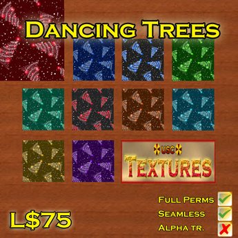Second Life Marketplace - USC Textures - Dancing Trees