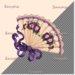 Second Life Marketplace - purple fan texture TGA FULL PERMS
