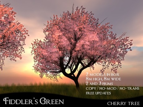 Second Life Marketplace - FG Cherry tree (COPY)