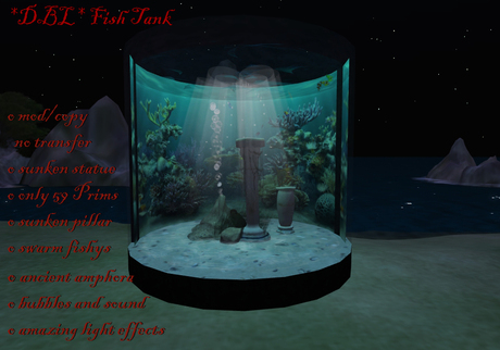 Second Life Marketplace - *DBL* Fish Tank