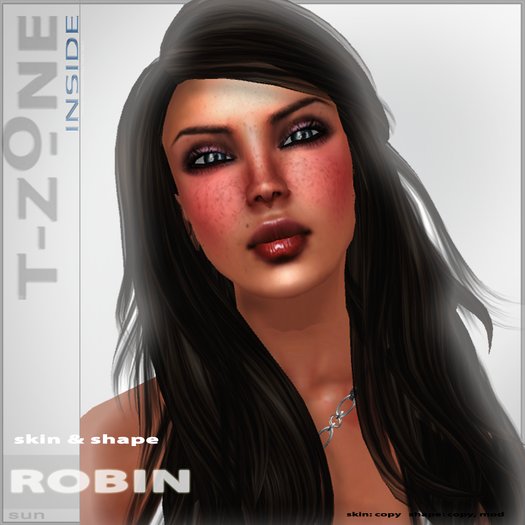 Second Life Marketplace - PROMOTION PRICE! T-Zone Inside ROBIN skin ...