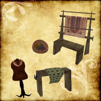 Second Life Marketplace - Seamstress ~ Tailor Set Sewing Ironing ...