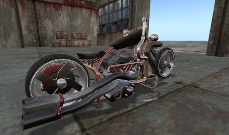 Second Life Marketplace - motor bike k13 Rusty **[limited edition ]**