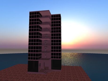 Second Life Marketplace - hotel 6 box