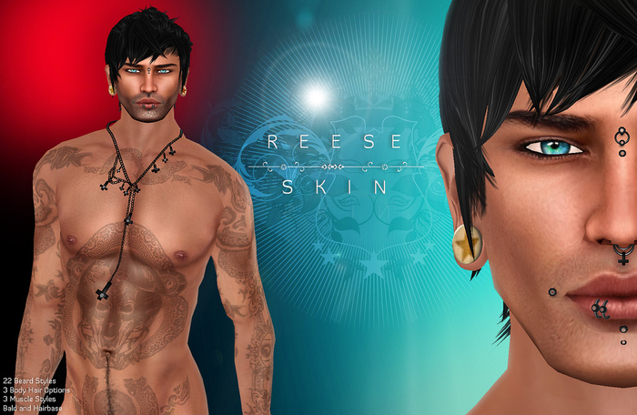 Second Life Marketplace - *BIRTH* Reese Skin DEMOS (990l Individually ...