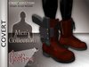 Second Life Marketplace - Bootgasm Covert Men's Boots Red
