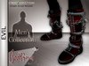 Second Life Marketplace - Bootgasm Evil Men's Boots Blood