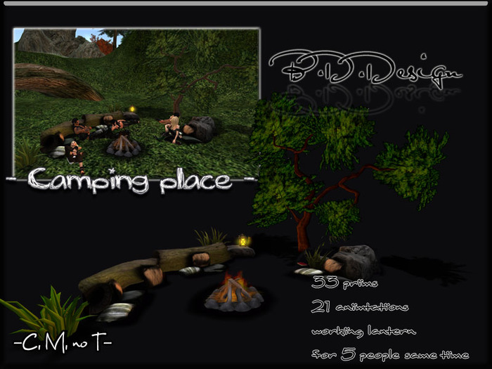 Second Life Marketplace - .::B.D.D::. camping place