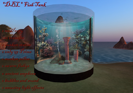 Second Life Marketplace - *DBL* Fish Tank DEMO