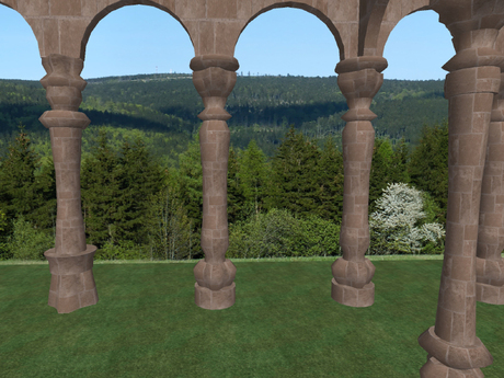 Second Life Marketplace - DATS Sculpted Gothic Columns, 11 Sculpted ...