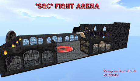 Second Life Marketplace - *SGC* Fight Arena BOX UPDATE