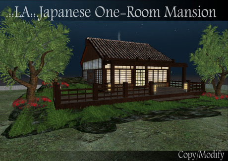 Second Life Marketplace - .::LA::.Japanese One-Room Mansion