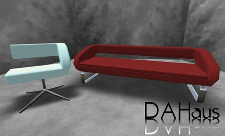 Second Life Marketplace - R Couch Minimal Set---New