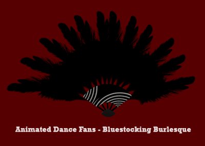 Second Life Marketplace - Bluestocking Burlesque Animated Dance Fans ...