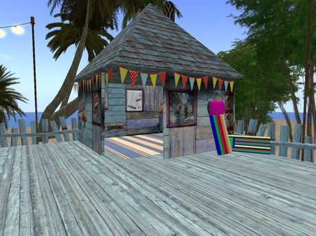 Second Life Marketplace - SB - CAD " Shabby Shack Beach Dancefloor