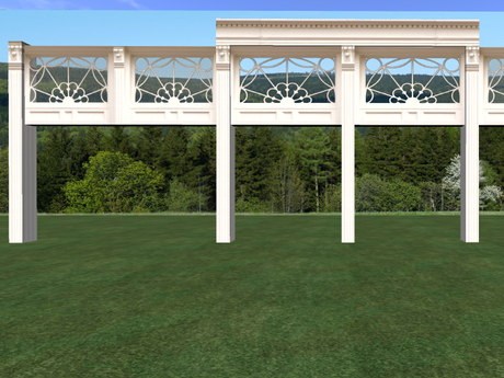 Second Life Marketplace - Cool Victorian Spider Web Transom Windows ...