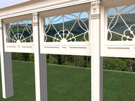 Second Life Marketplace - Cool Victorian Spider Web Transom Windows ...