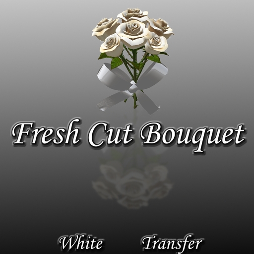 Second Life Marketplace - Fresh Cut Bouquet - White