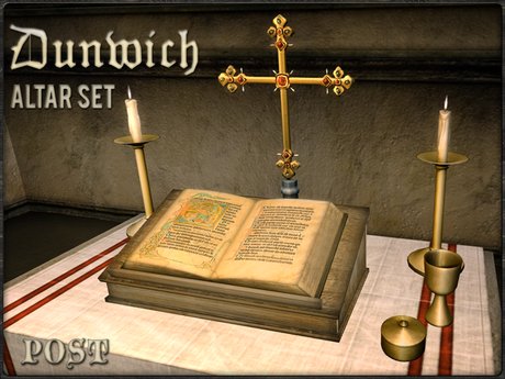 Second Life Marketplace - POST: Dunwich Altar Props