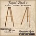 Second Life Marketplace - -TC- Easel Pack 1 Clearance Priced