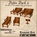 Second Life Marketplace - -TC- Patio Pack 2 Clearance Priced