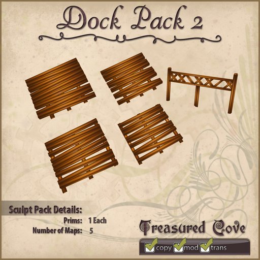 Second Life Marketplace - -TC- Dock Pack 2 Clearance Priced