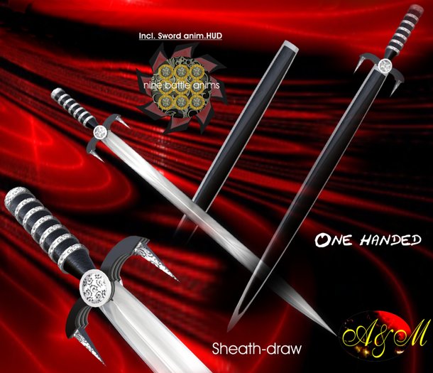 Second Life Marketplace - Powerful one-handed sword (MOD)*BOX