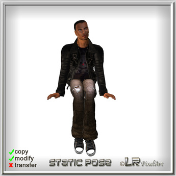Second Life Marketplace - Pose sit Male 1