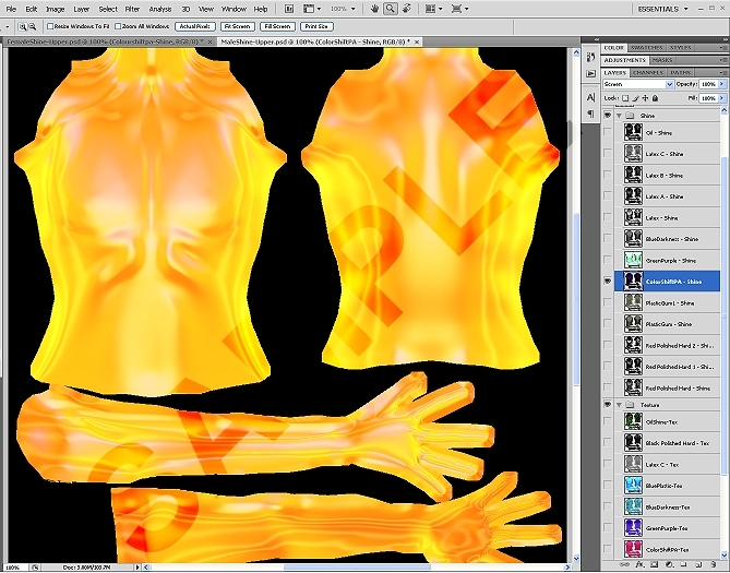 Second Life Marketplace - Wunderlich's Body Resource - Shiny - Male