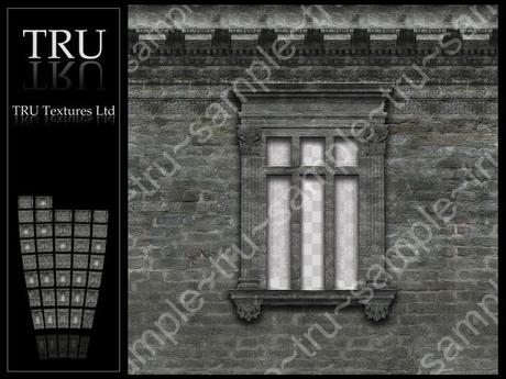 Second Life Marketplace - 36 Seamless Stone Victorian House Exterior ...