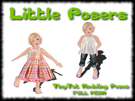 Second Life Marketplace - *Little Posers* Toddler Modeling Pack