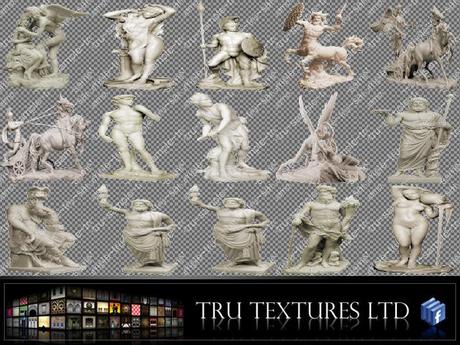 Second Life Marketplace - 10622: Nov 06 - 24 Mythology Greek Statues On ...