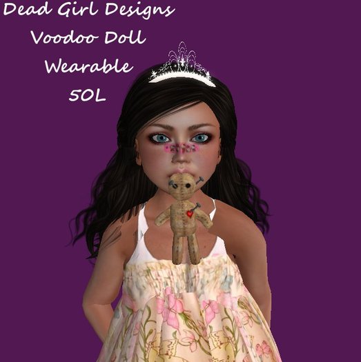 Second Life Marketplace Voodoo Doll Wearable Mouth