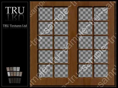 Second Life Marketplace - 10952: July 07 - 9 x Wood Window Frame ...