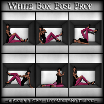 Second Life Marketplace - *MP* White Box (Pose Prop