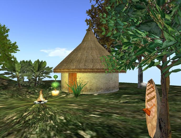 Second Life Marketplace - Native Venezuelan Hut "Churuata"