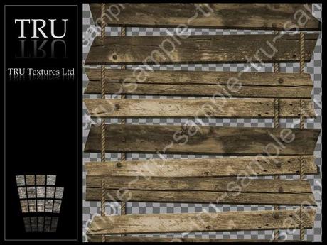 Second Life Marketplace - 24895: 14 x Seamless Rope Wood Bridge Textures
