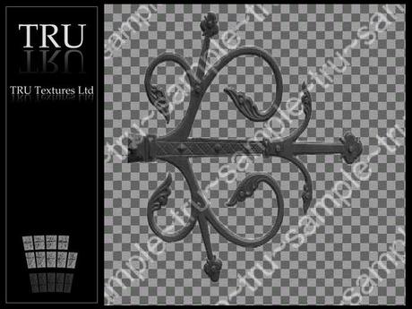 Second Life Marketplace - 29418: Aug 08 - 9 Medieval Door Hinge ...