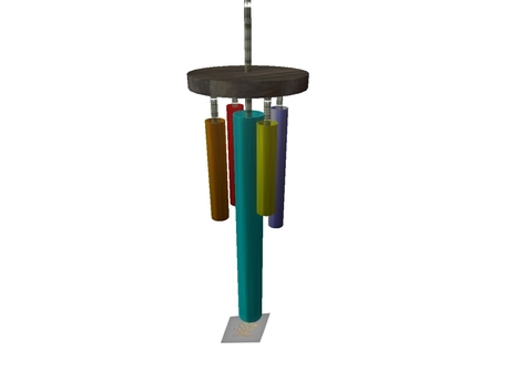 Second Life Marketplace - ..: ZEN WIND CHIMES - Love 1#