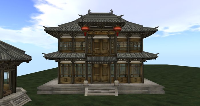 Second Life Marketplace - :Ryu Taibailou chinese tavern kit SLX