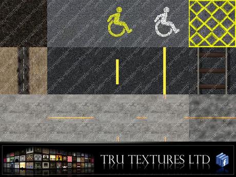 Second Life Marketplace - 11220: Jan 06 - 10 Seamless Mixed Road Textures